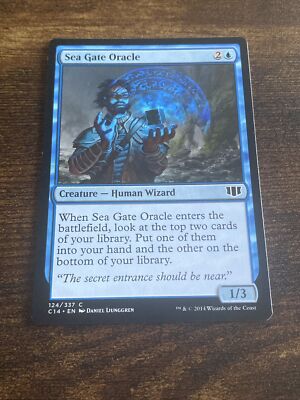Magic the Gathering MTG Sea Gate Oracle (124) Commander 2014 D3436* | eBay