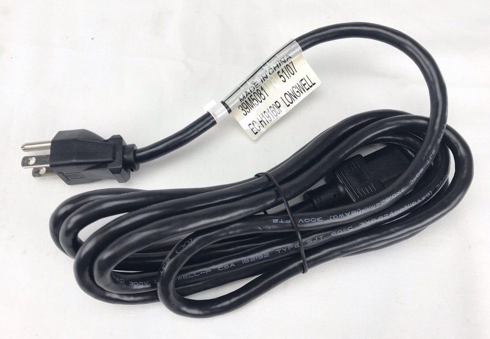 New-Open Box IBM Longwell 39M5081 10A 125V 9ft. Power Cord | eBay