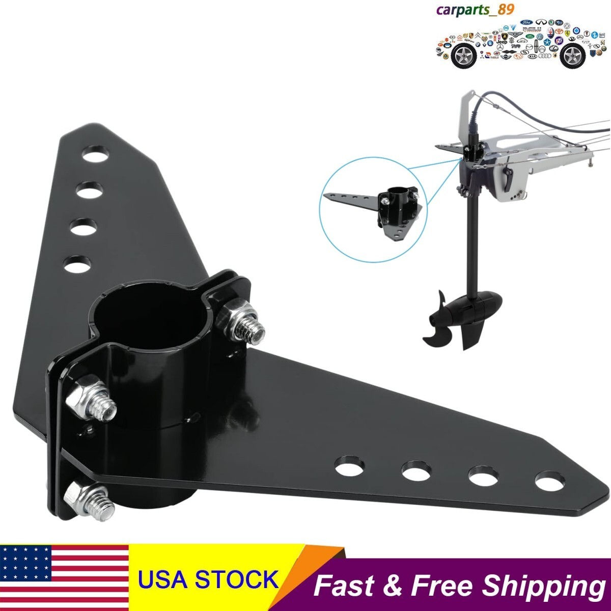 NK-180S STEERING TRIANGLE FOR NEWPORT BRUSHLESS KAYAK MOTOR KAYAK ...