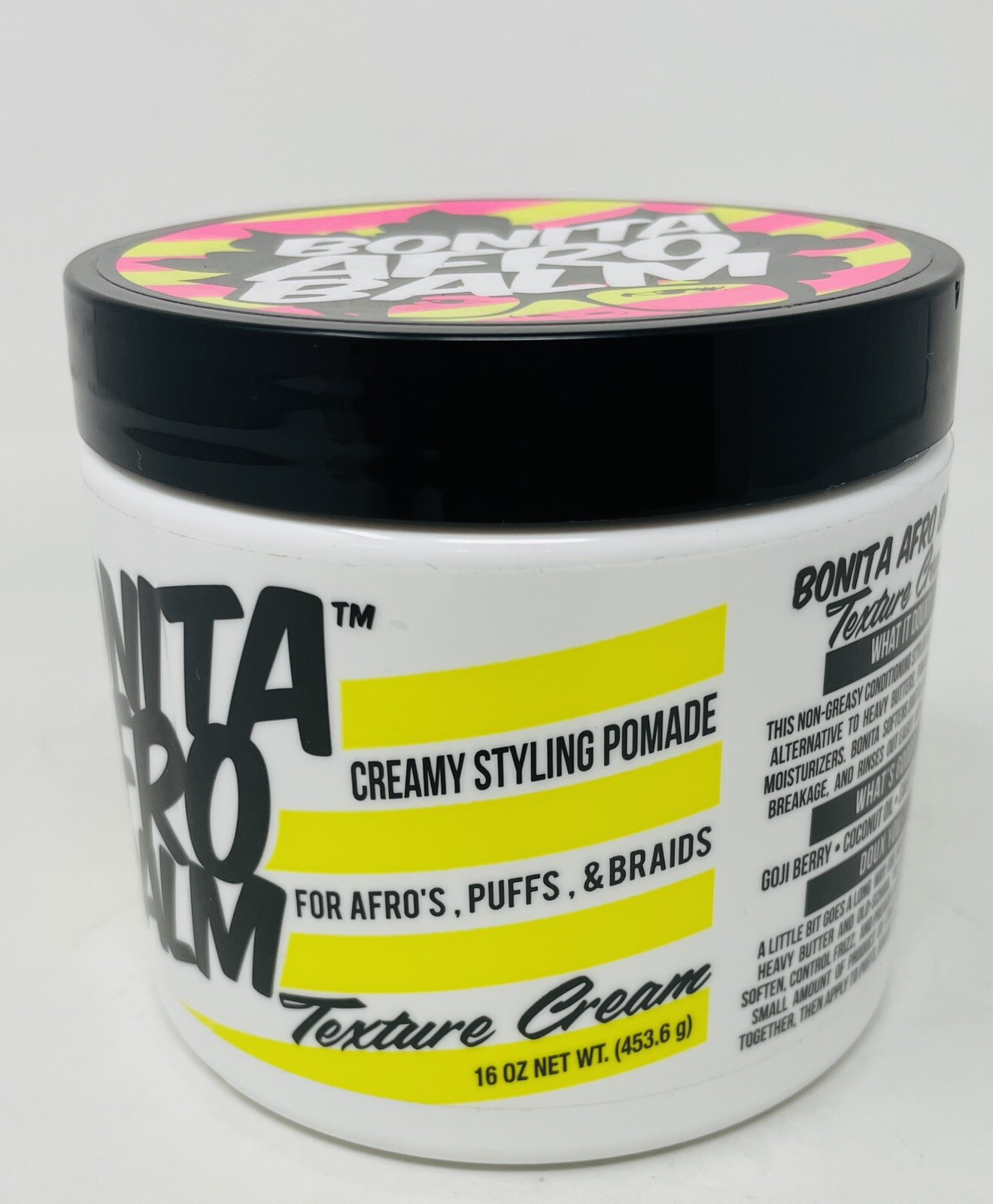 THE DOUX BONITA AFRO BALM TEXTURE CREAM- Styling Pomade Puffs, Braids ...