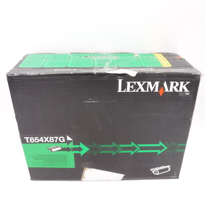 OEM Extra High Yield Genuine Lexmark T654 T656 Black Toner Cartridge ...