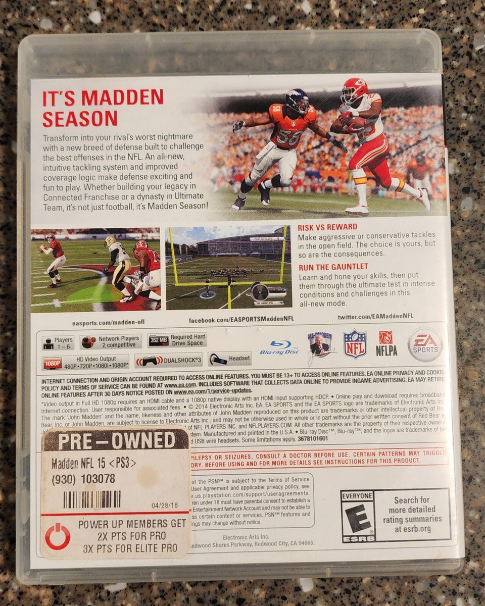 Madden 15 Ps3 Hoes Madden NFL Video Game Covers Ranked, From Best To