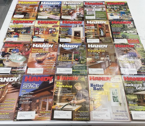 Lot of 20 The Family Handyman Magazine 2006-2011 DIY Home Improvements ...