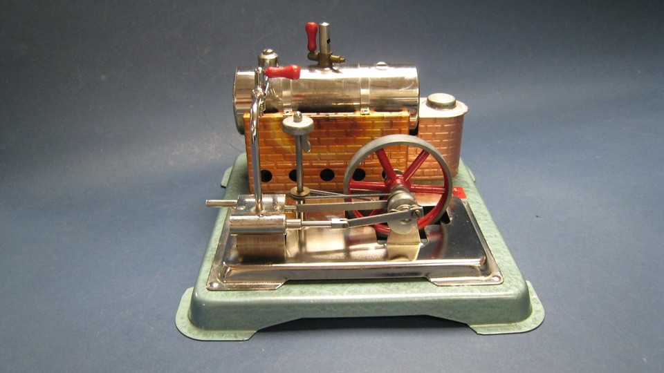 Vintage Jensen MFG Model 65 Steam Engine Tin Toy | eBay