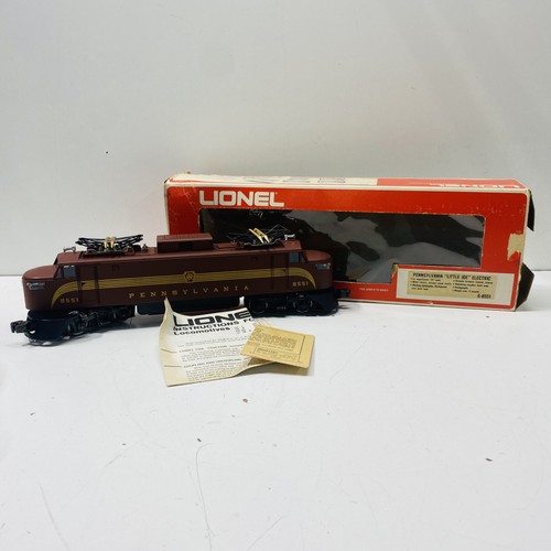 Lionel Train Locomotive Pennsylvania Little Joe Electric 8551 O Gauge ...
