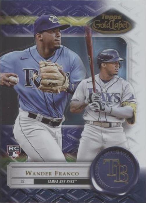 2022 Topps Gold Label - Wander Franco #96 Class 1 (RC) for sale online ...