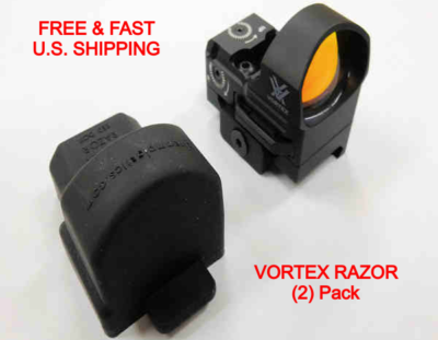 VORTEX RAZOR Scope Covers Soft Neoprene Great Protection (2) Pack ...