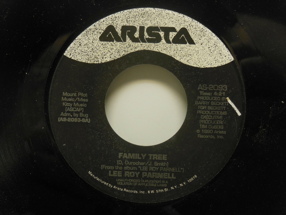 Lee Roy Parnell: ‎Family Tree / Red Hot, 45 RPM, VG+ (E7) | eBay