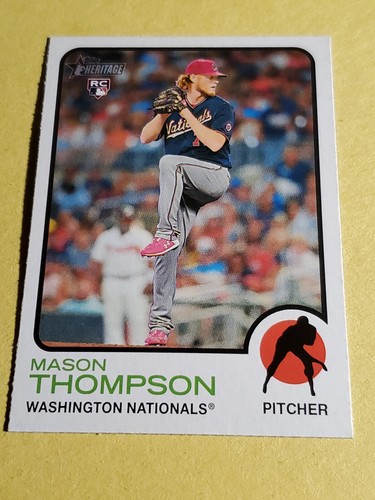 2022 Heritage #113 Mason Thompson Washington Nationals RC Rookie | eBay