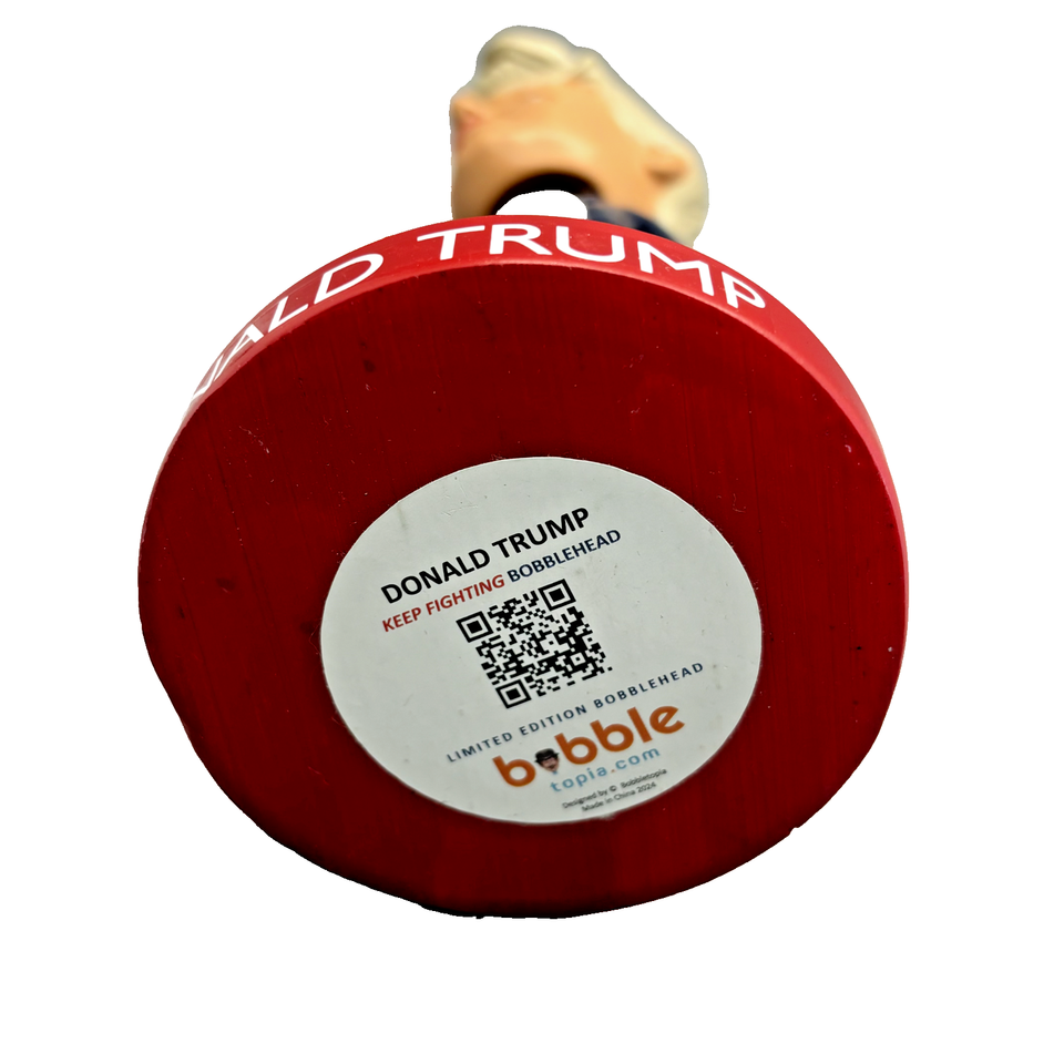 Donald Trump “Keep Fighting” Bobblehead, Trumpinator MAGA Patriot JD ...