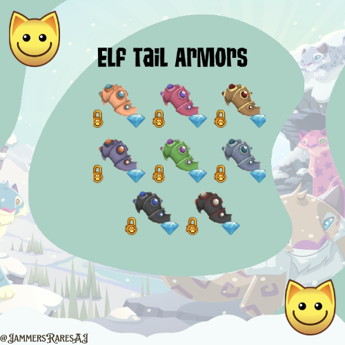 Animal Jam Tail Armor