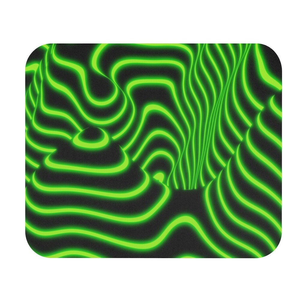 Horizontal Black Swirl