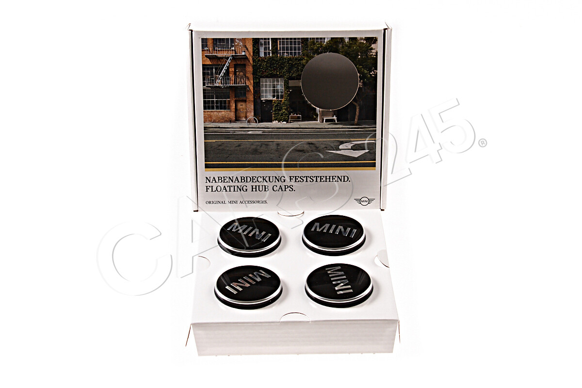 Floating Alloy Wheel Centre Cap Set Genuine Mini 36122469709 Spinning ...