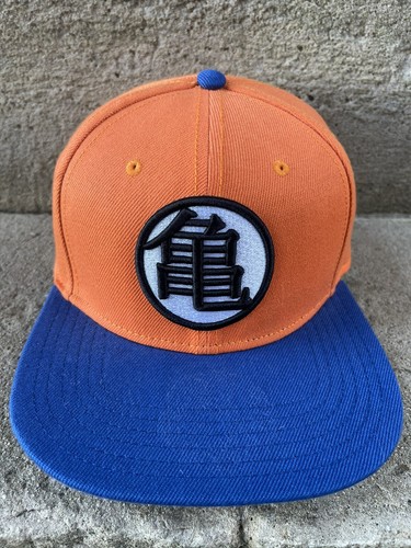 Dragonball Z Goku Kame Symbol Logo Snapback Hat Orang… - Gem