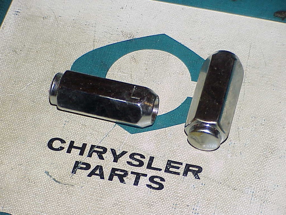 1965 1966 1967 1968 Plymouth Barracuda Valiant NOS MoPar LONG Lug NUT ...