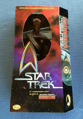 STAR TREK 12 INCH LT. COMMANDER WORF INSURRECTION FIGURE PLAYMATES | eBay