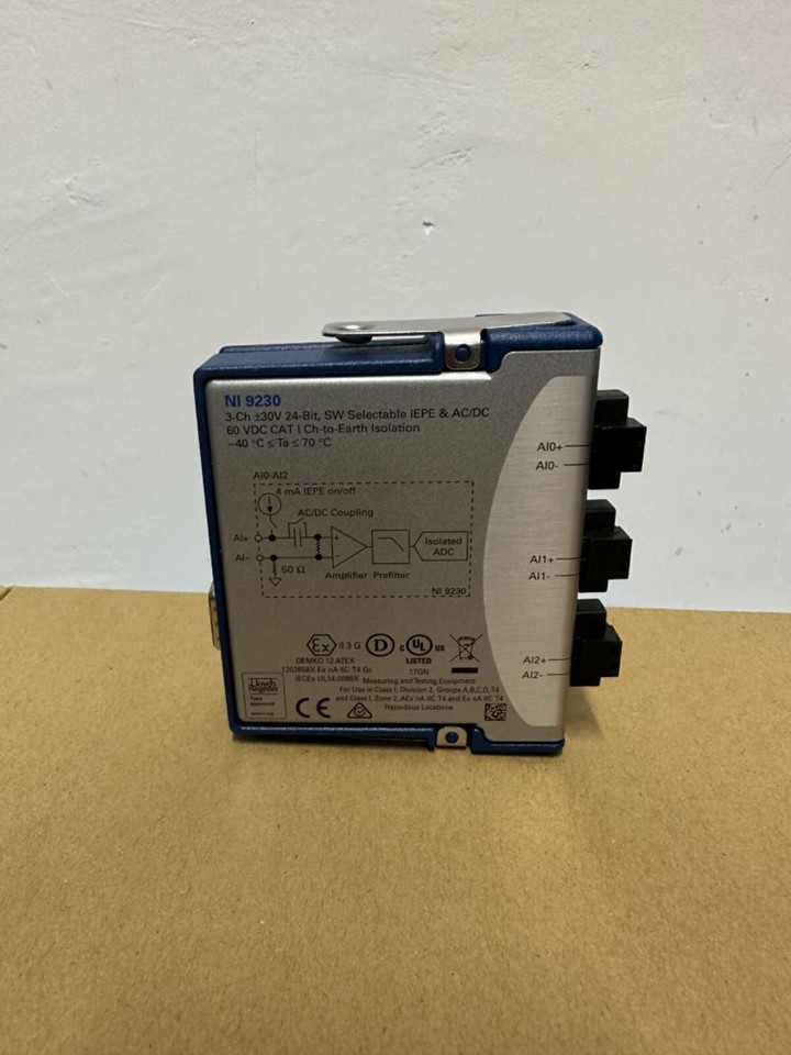 National Instruments NI 9230 cDAQ Sound and Vibration Input Module ...