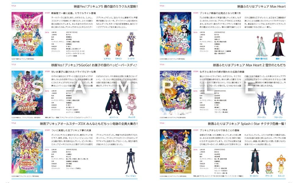 PreCure 20th Anniversary Book Illustration Collection Anime Manga Japan ...