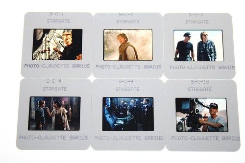 STARGATE - 6 press kit slides Kurt Russell James Spader Jaye Davidson ...