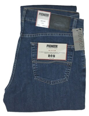 Pioneer RON W 36 L 34 Stretch Herren Jeans Hose Jeansblau 1144.9845.07 ...