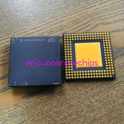 Motorola 68040 MC68LC040RC25A Vintage CPU L89M PGA x 1pc | eBay