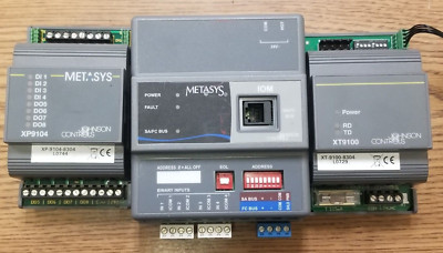 Johnson Controls METASYS Controller Modules lot XT-9100-8304 XP-9104 ...
