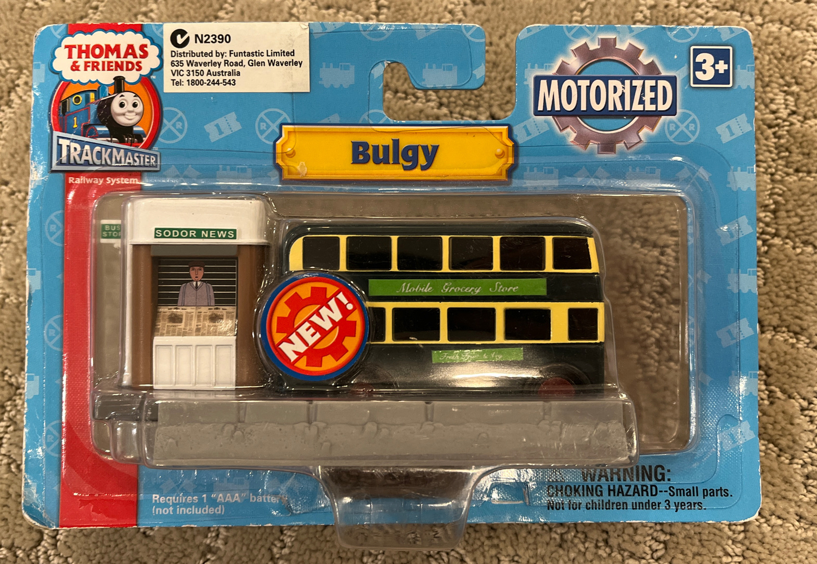 Thomas & Friends Bulgy HitToys Trackmaster Motorized Train New Sealed ...