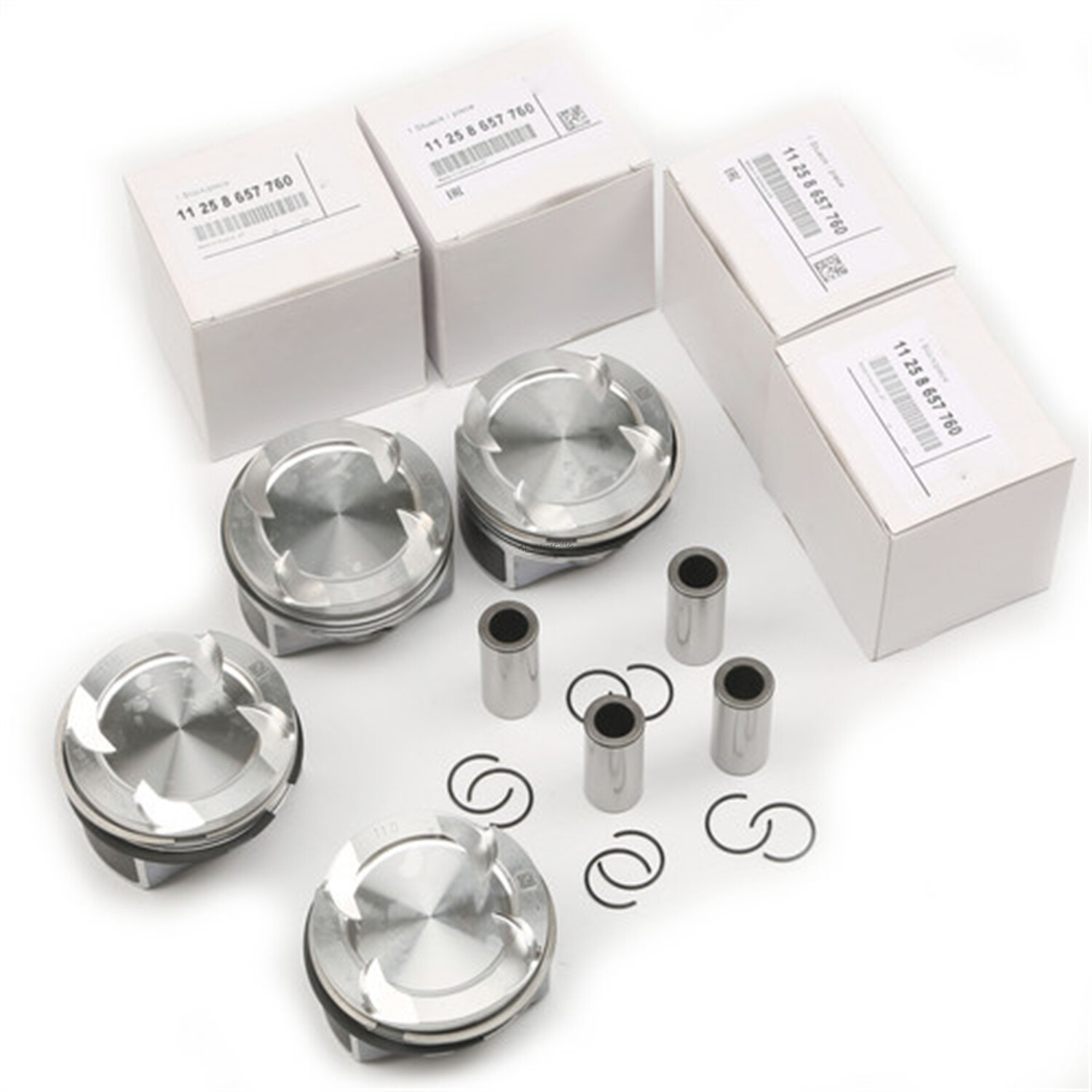 4x Piston Ring Set CR 11:1 82mm Fit For BMW 220i 320i 420i MINI CLUBMAN ...