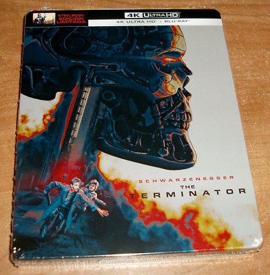 Terminator (The Terminator) ( 4K UHD + Blu-Ray) Neuf Scelle Steelbook ...