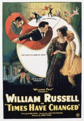 Times Have Changed Poster Us Poster Art 1923 Old Movie Photo | eBay ...