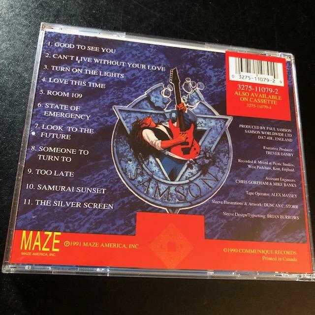 (METAL CD) SAMSON - REFUGEE (SEALED 1991 MAZE LABEL) | eBay