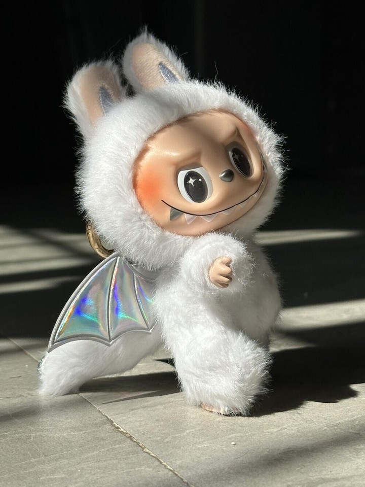 POP MART The Monsters Zimomo DIY White Angel LABUBU Doll Toy-NEW BOX | eBay