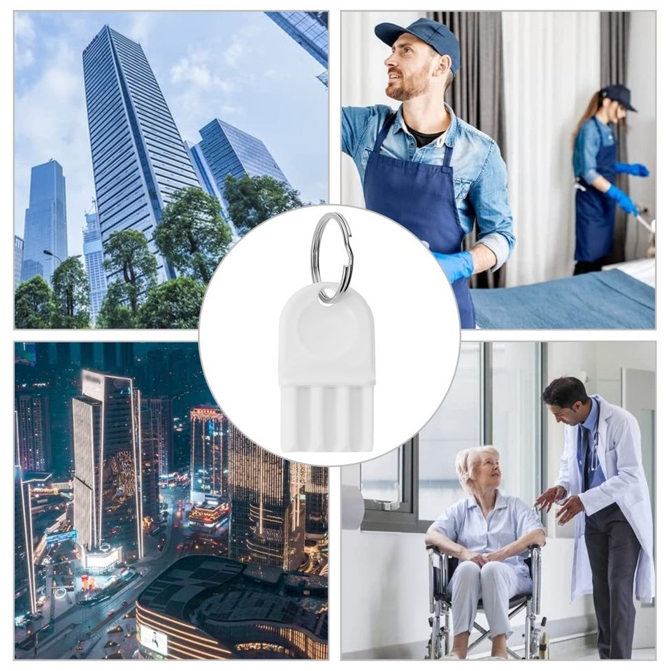 5 Sets Toilet Paper Dispenser Key Portable Opening Keys Paper Towel ...