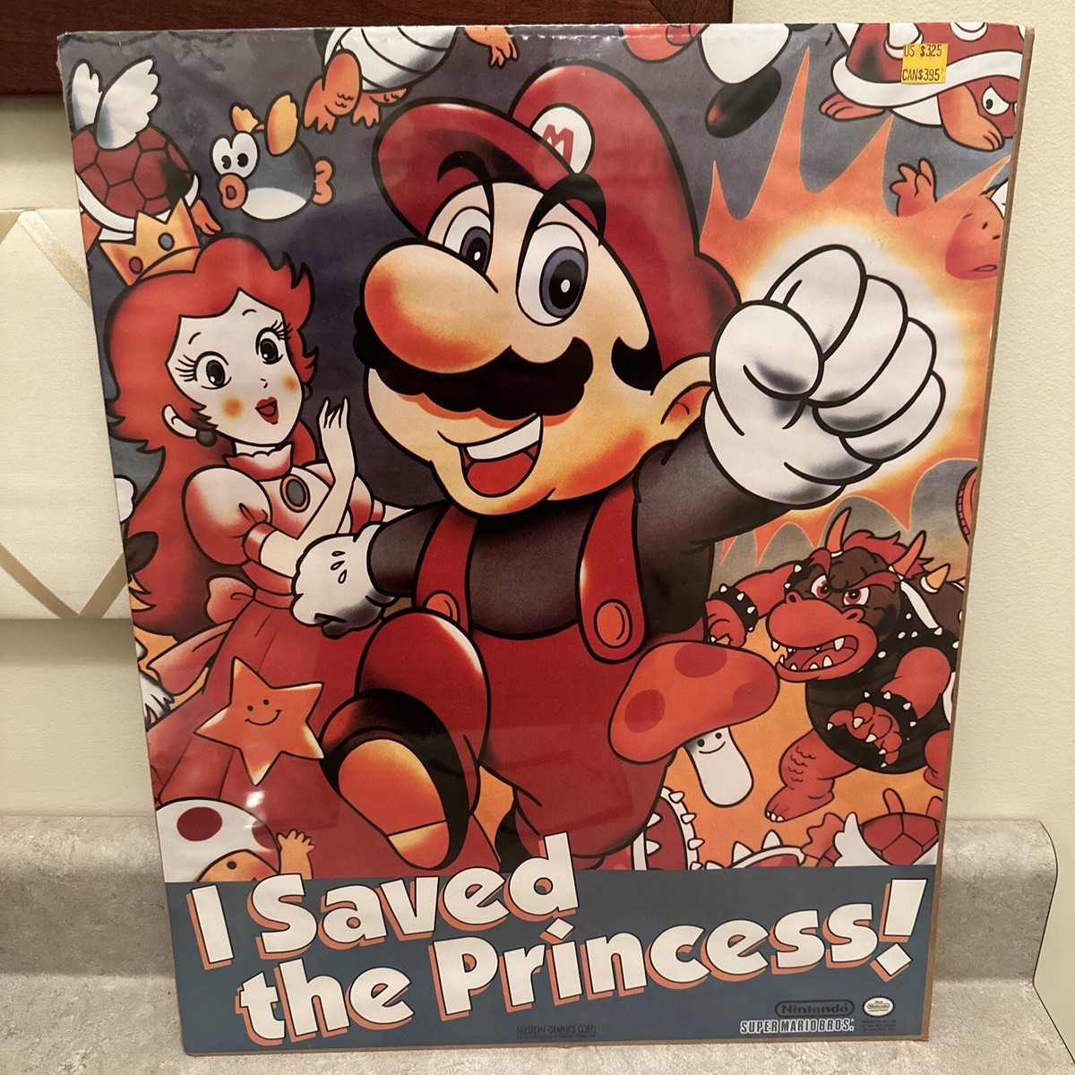 The Super Mario Saving Princess