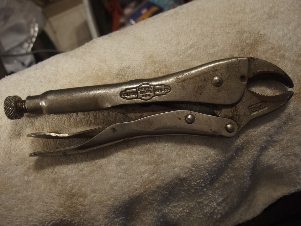 10 CR Petersen Dewitt Vise Grip Parrot Jaw Locking Pliers Wrench tool ...