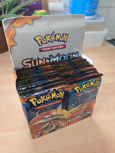 Pokemon Cards Sun and Moon Booster Packs - 10 cards | eBay UK