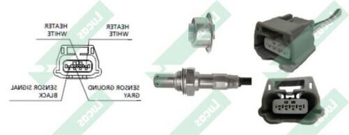 Sonde Lambda Oxygène Capteur Lucas LEB5384 Remplacement 226931HC0B, 226931KC0A | eBay