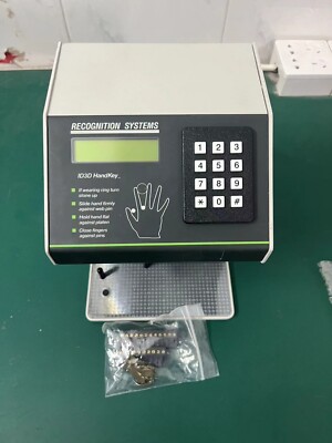Schlage Recognition Systems HandKey ID3D Biometeric Right Hand Geometry ...