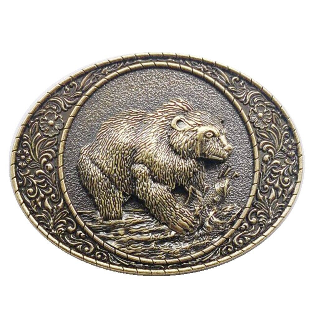 Bear Belt Buckle Animal Western Cowboy Native American Motorcyclists | eBay