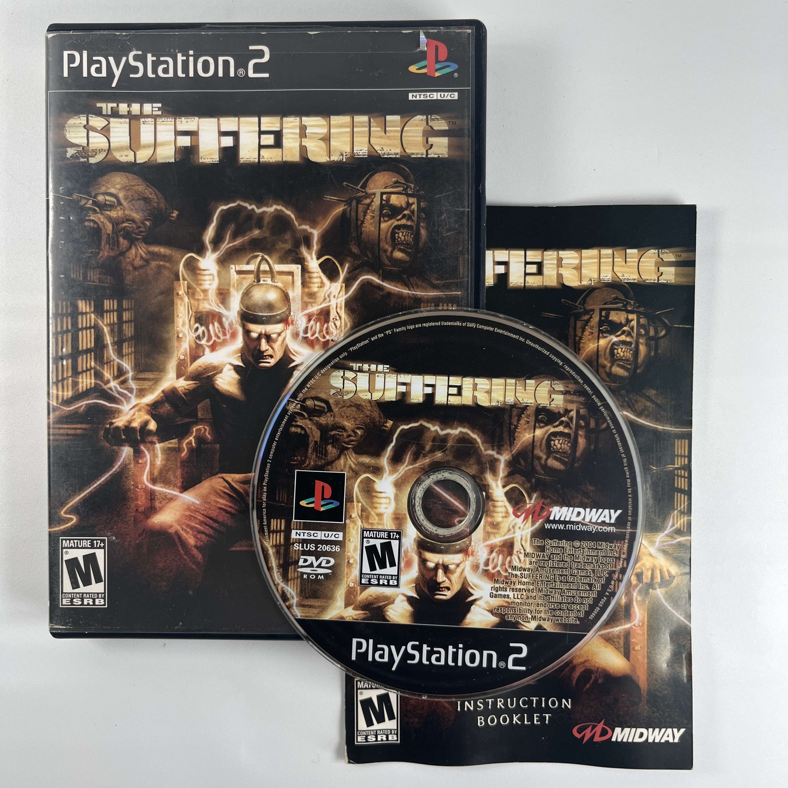 The Suffering Sony PlayStation 2 Midway - Complete w/ Manual CIB ...