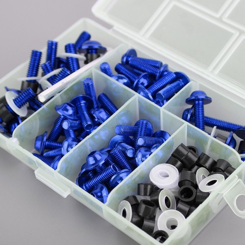 158pcs Fastener Clip Screw Bolt Kit Motorcycle Sportbike Windscreen ...