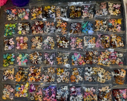 Huge LPS Lot Of 358 Pets Includes Rares Littlest Pet Shops Old Gen New ...