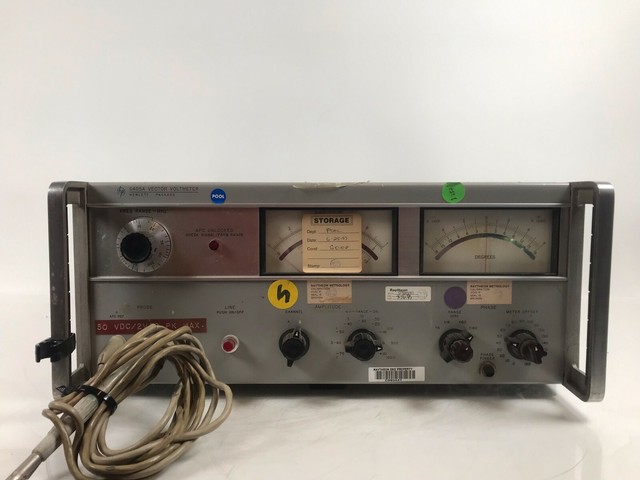 HP Agilent 8405A Vector Voltmeter 1 to 1000mhz for sale online | eBay