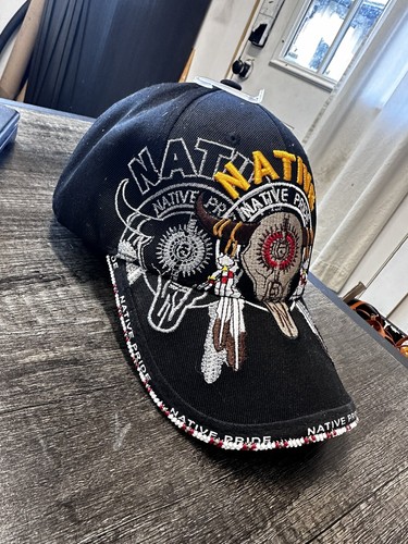 Beaded Native Pride Hat Cap Beads Native American Made Beadwork New ...