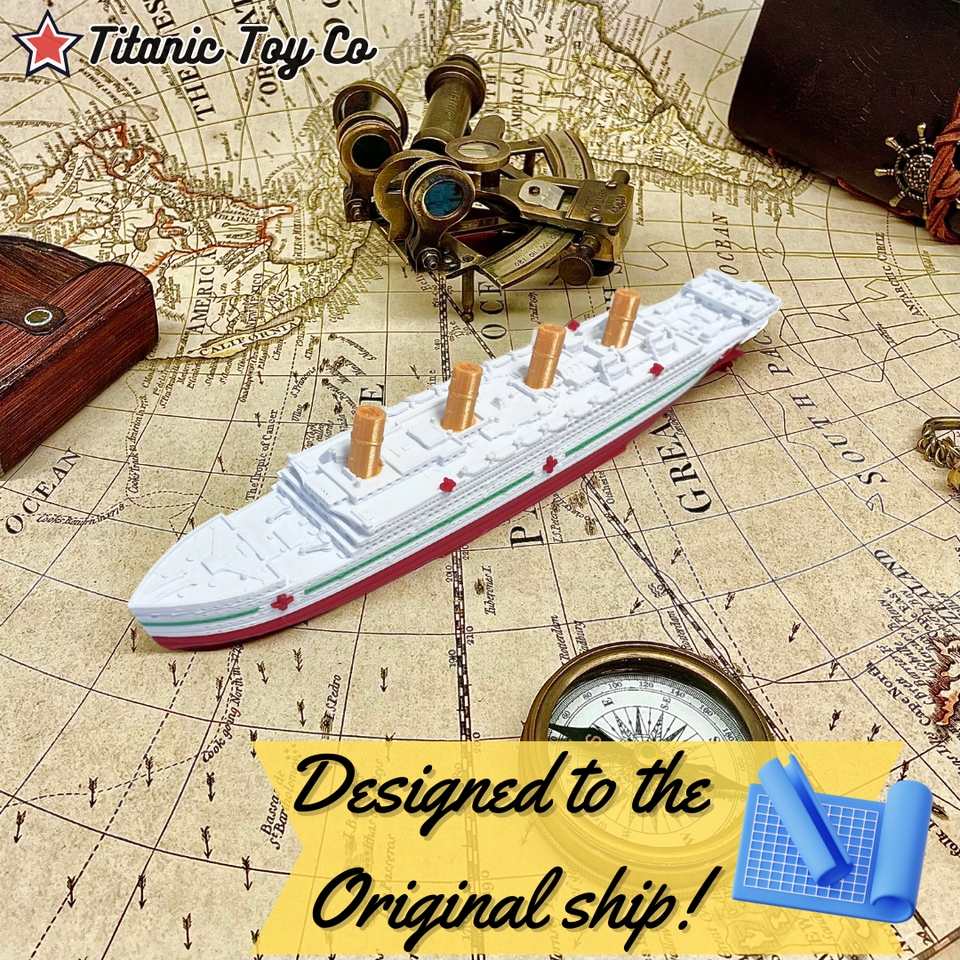 Britannic Bath Boat And Pool Toy, Titanic Model Titanic Toy For Kids ...