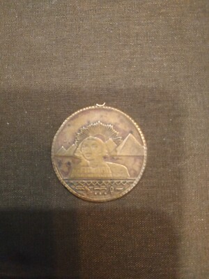 Token Egypt Magic Coin with Sphinx, Pyramids, and Pharaoh | eBay
