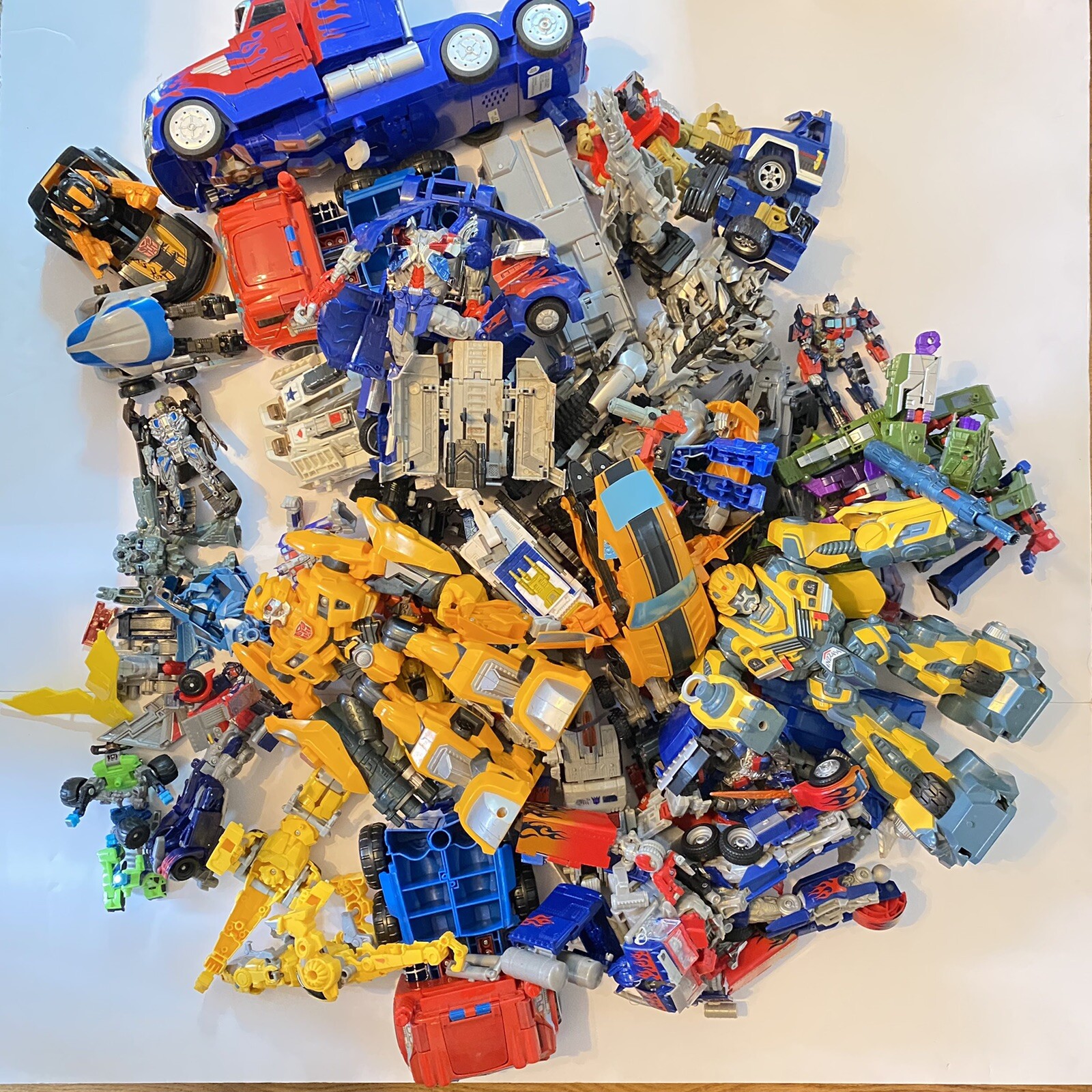 Huge Transformers lot from 2000s approximately 19 pounds in box for ...