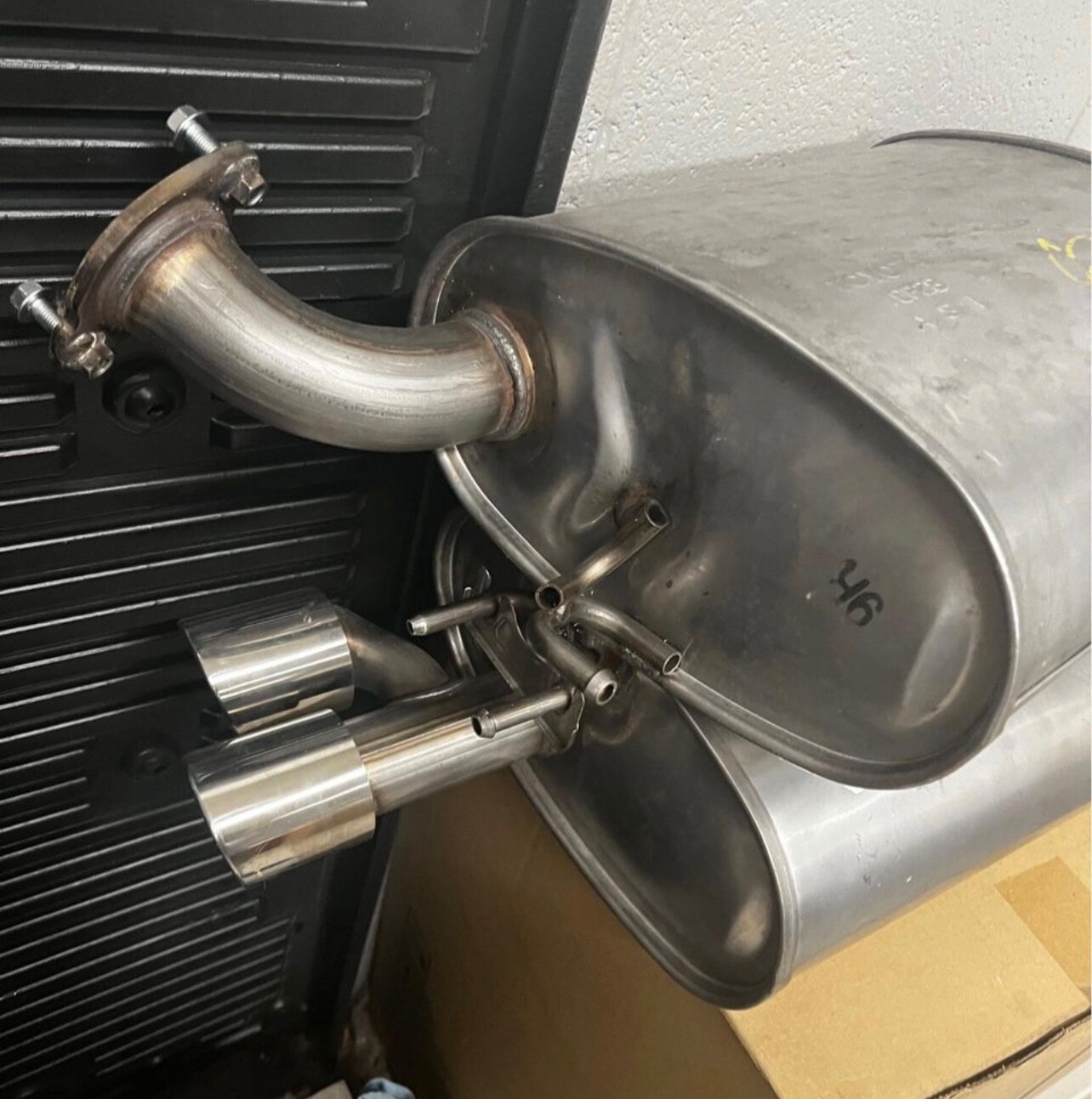 2018 to 2022 TOYOTA CAMRY XSE v6 RIGHT and LEFT MUFFLER CUT OFF | eBay