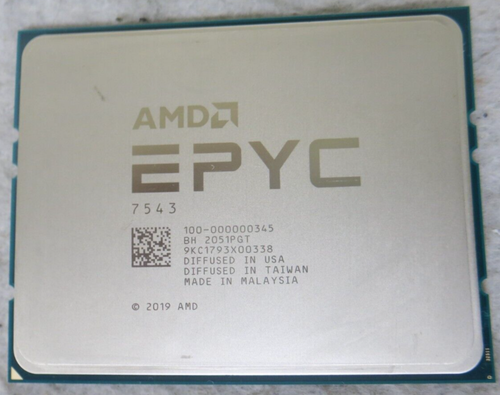 AMD EPYC 7543 Milan 32-Core 2.8GHz SP3 225W Server CPU Processor 100 ...