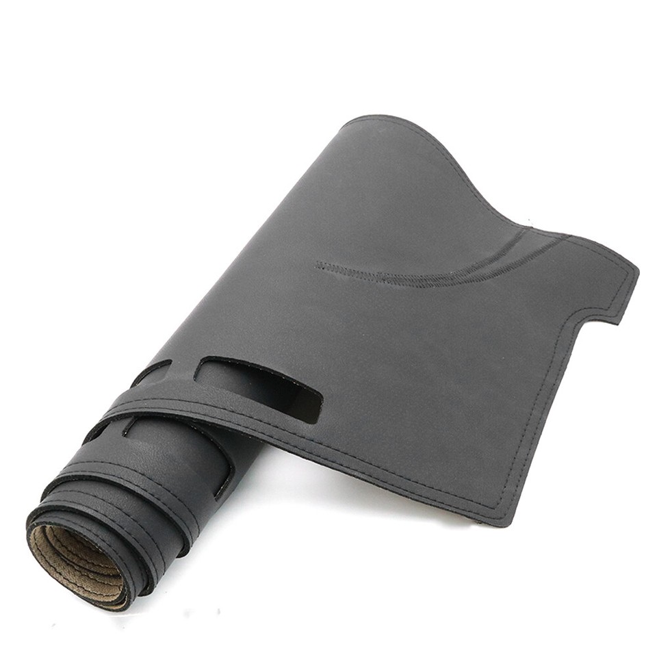 Black Leather Dashmat Dash Cover Dashboard Mat Pad For Ford F150 F-150 ...